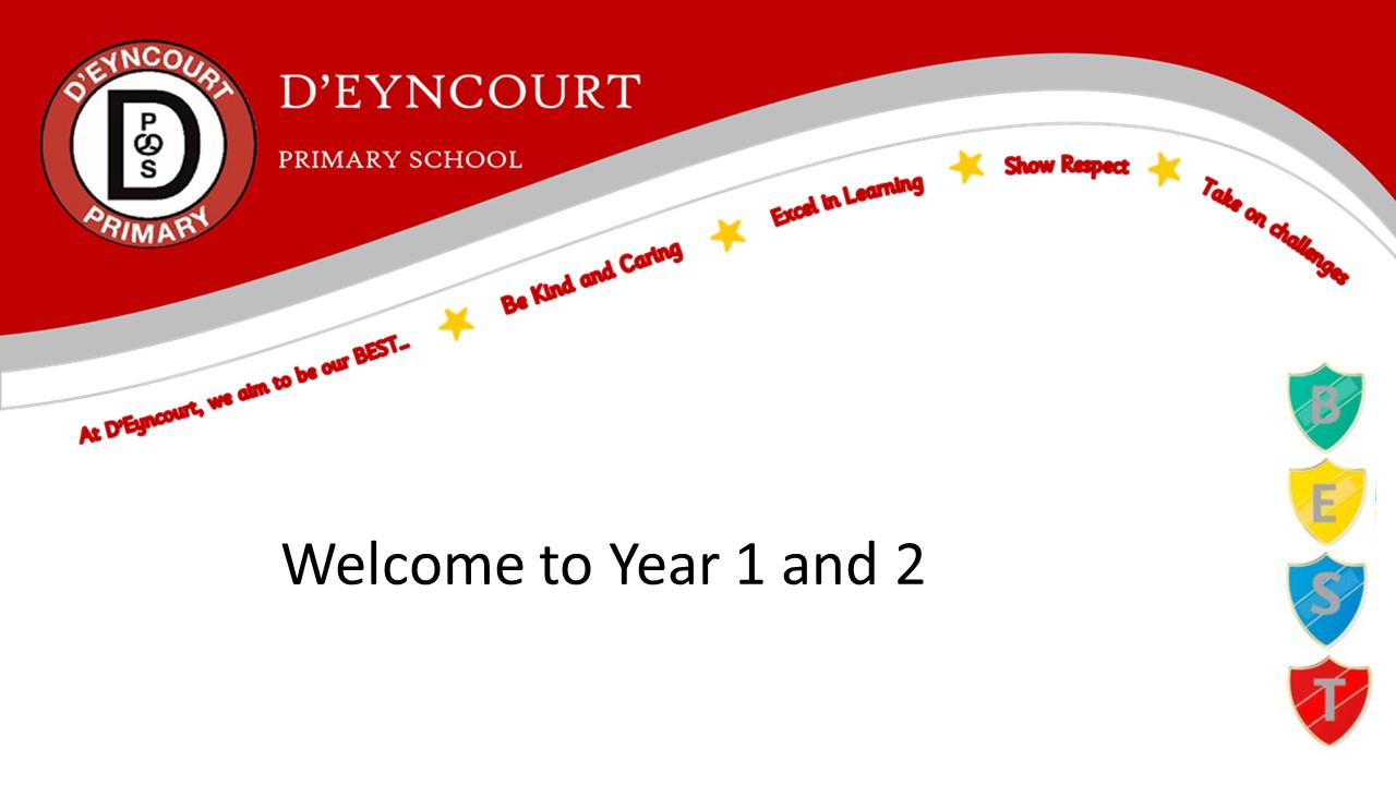 Year 1 and 2 – D'Eyncourt Primary School